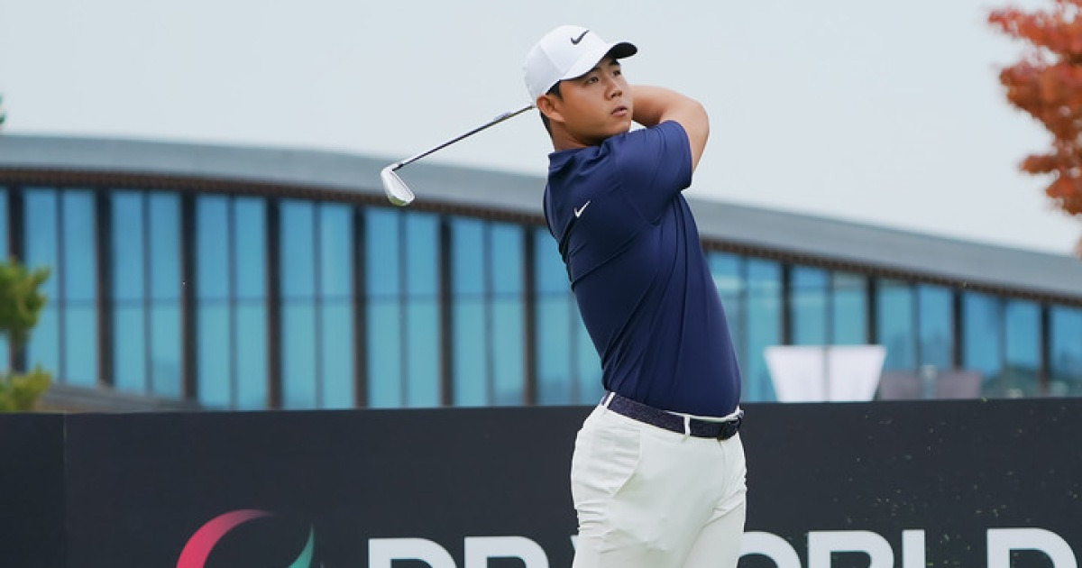 '3언더파 68타' 김주형, PGA 3M오픈 1라운드 공동 53위로 출발