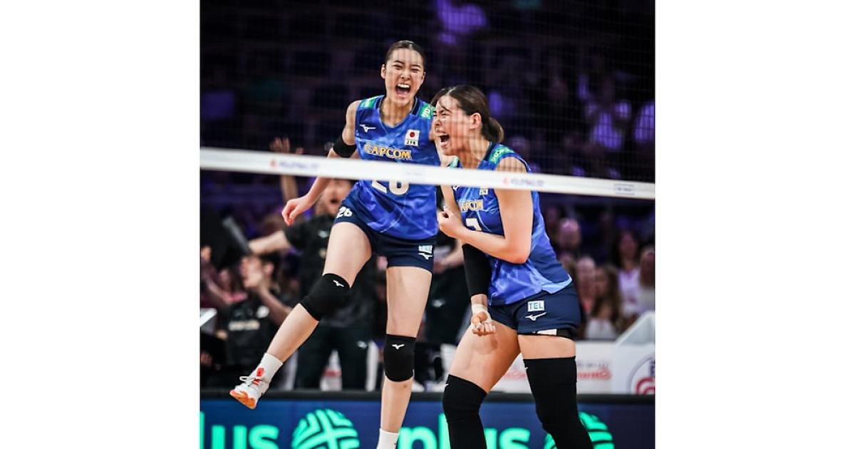 ‘한국은 강등’ 일본 여자배구는 VNL 4강행···8강서 튀르키예 3-2 제압, 브라질과 결승행 다툼