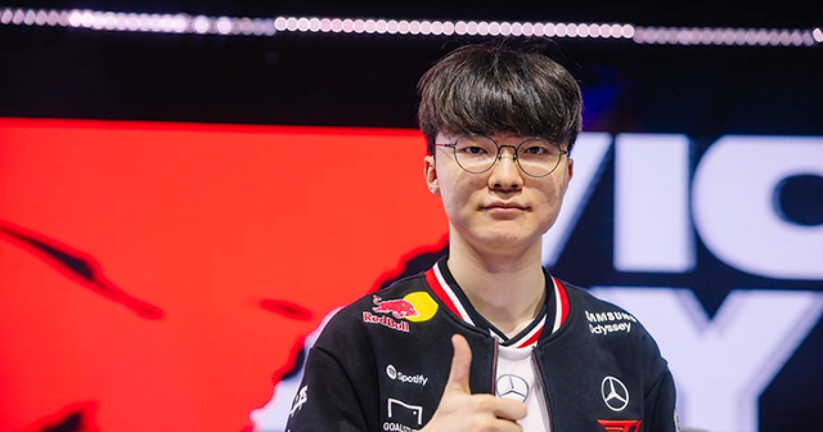 '페이커' 이상혁, 소속팀 T1과 2029년까지 4년 연장 계약(오피셜)