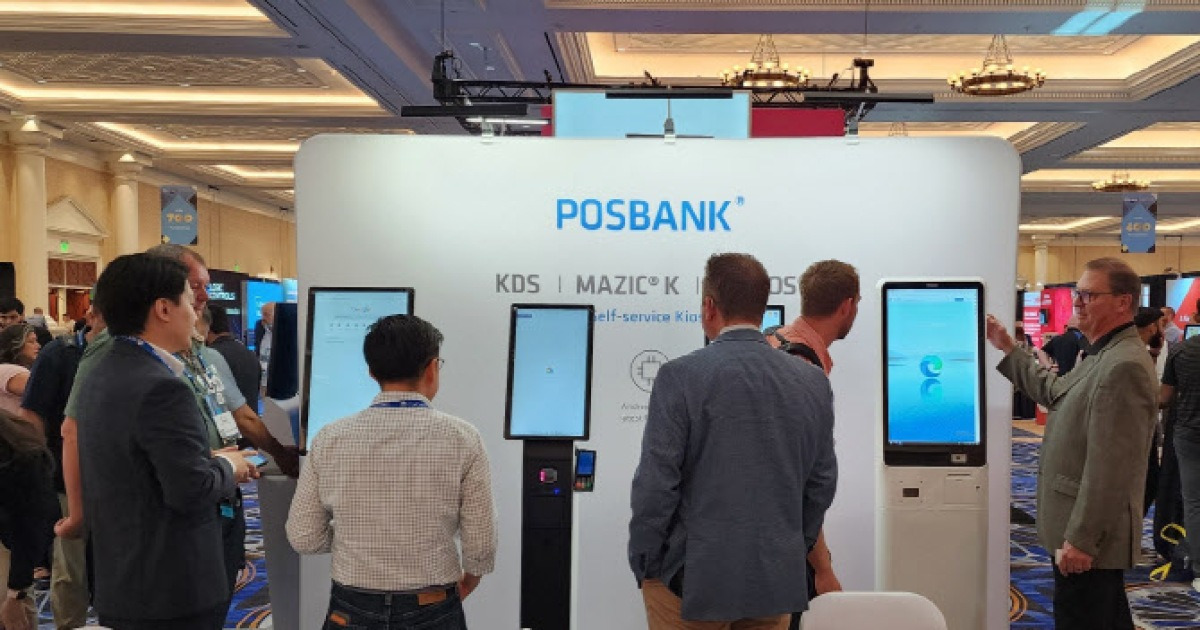 포스뱅크, 미국 ‘RetailNow 2025’ 참가…차세대 제품 라인업 공개