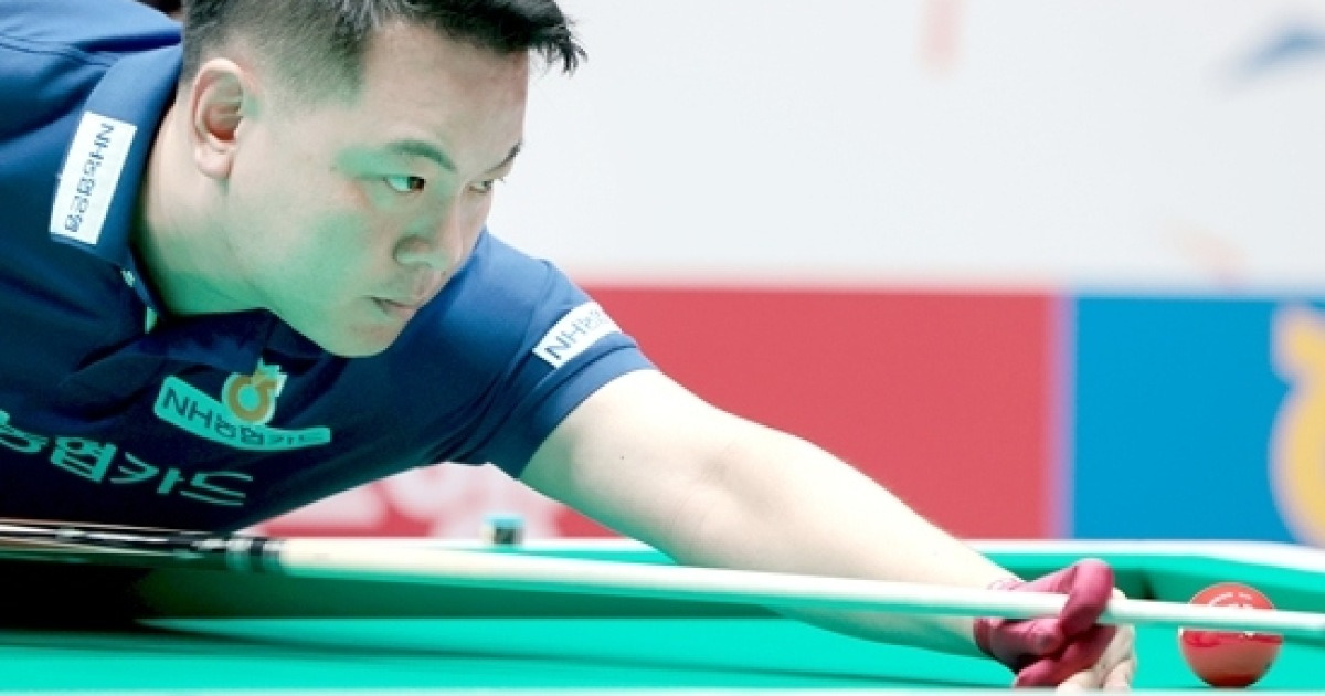 “리더 조재호의 분위기 반전” NH농협카드, 우리금융캐피탈에 신승 4연패 탈출[PBA팀리그 1R]