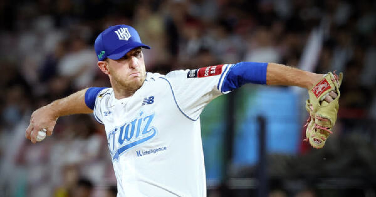 '최고 154km/h' 던진 kt '뉴페이스' 외인과 LG '1라운더 좌완' 잠실서 맞붙는다