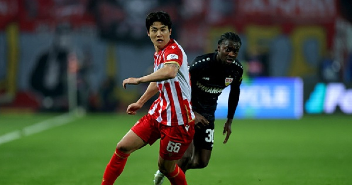 '설영우 징계 결장' 즈베즈다, 링컨에 5-1 대승…UCL 예선 3R 진출