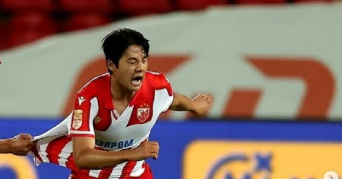 '레드카드' 설영우 대신 18세 신예 활약! 즈베즈다, SEOL 없어도 링컨 5-1 완파 'UCL 예선 3R 진출'