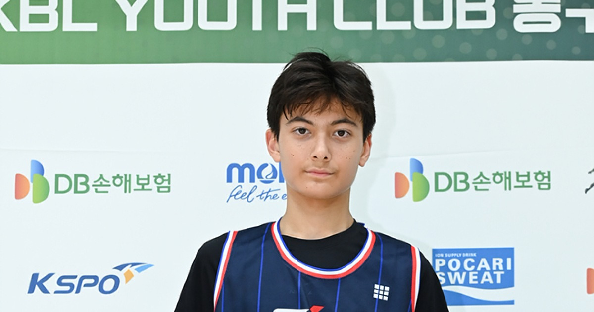 [KBL유소년] '그리스 혼혈 소년' KCC U14 조지해빈, 첫 KBL 대회 출전에서 수훈선수 선정!