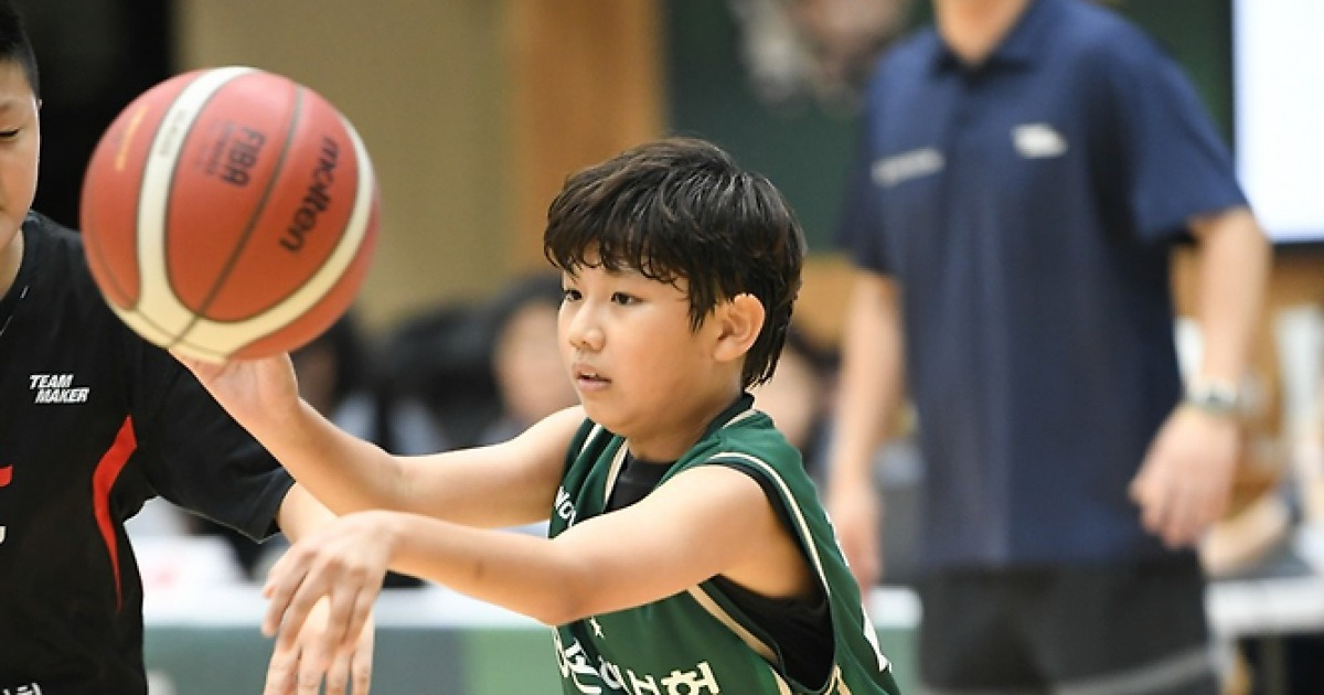 [KBL 유스 클럽 대회] DB U10 강록은, “아빠랑 엄마가 ‘잘했다’고 칭찬했다”