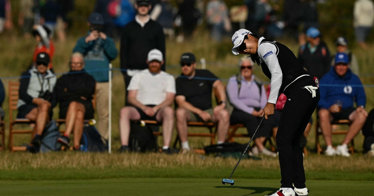 김아림, 2번째 메이저 퀸 도전…AIG 위민스 오픈 3R 2위, 선두와 1타 차