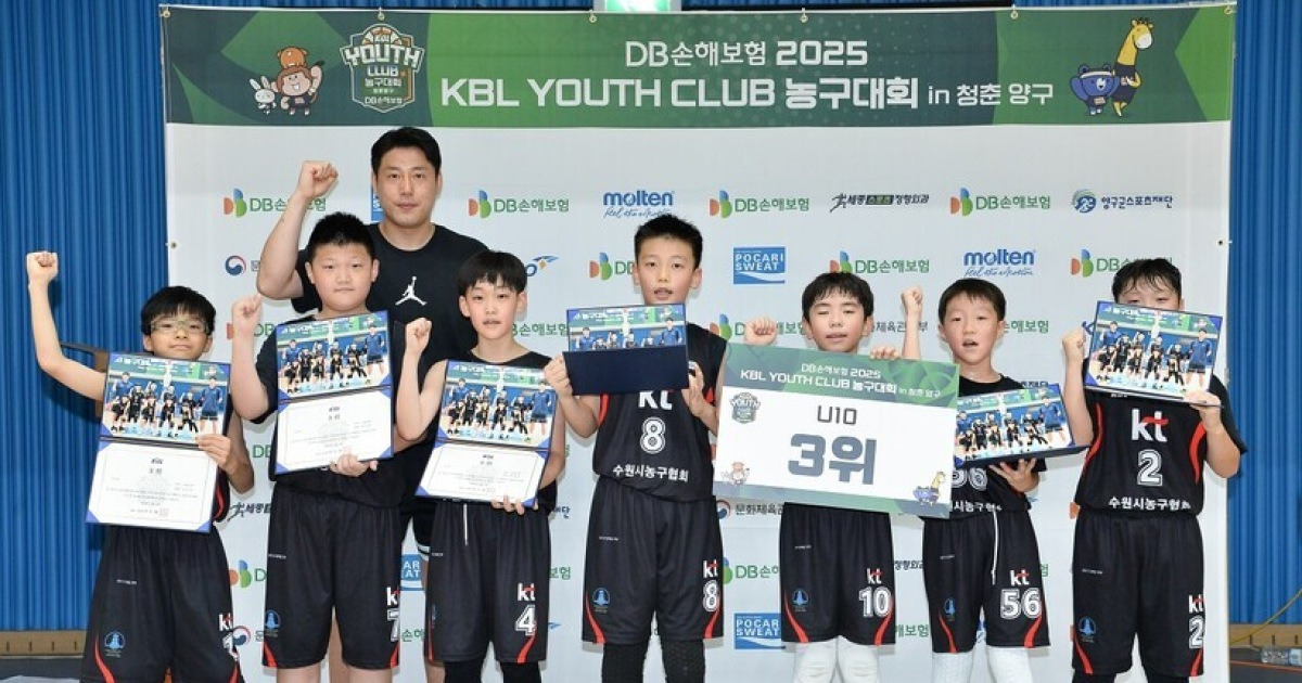 [포토] ‘DB손해보험 2025 KBL 유스 클럽 농구대회 IN 청춘 양구' 4일차, KT와 SK의 U10 준결승 화보