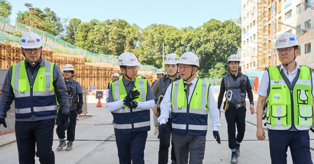 HDC현산, AI·DX 기반 안전·품질 고도화…"아이파크 품질 혁신"