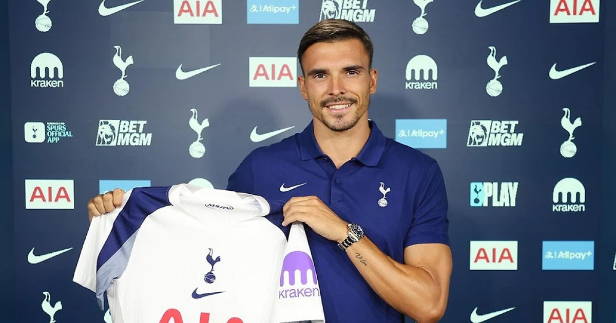 [오피셜] 토트넘 마침내 새로운 수비형 MF 왔다…EPL 경험 있는 ‘베테랑’ 팔리냐 임대 영입