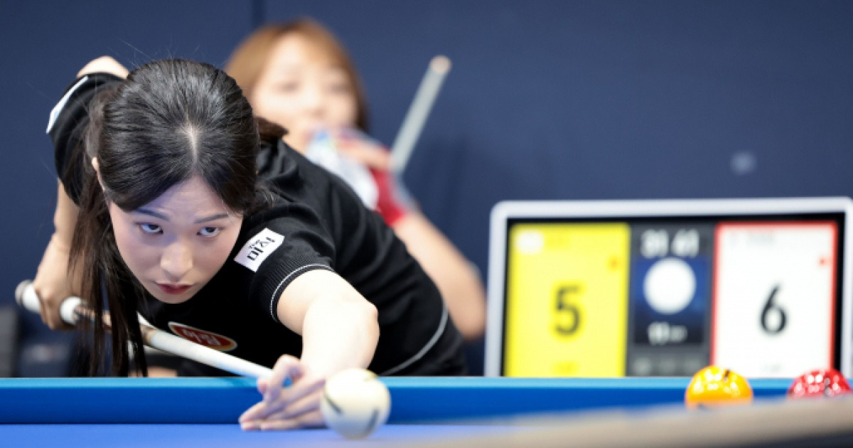 달라진 박정현, LPBA 첫승 신고… 하이런 9점으로 2차 예선 진출