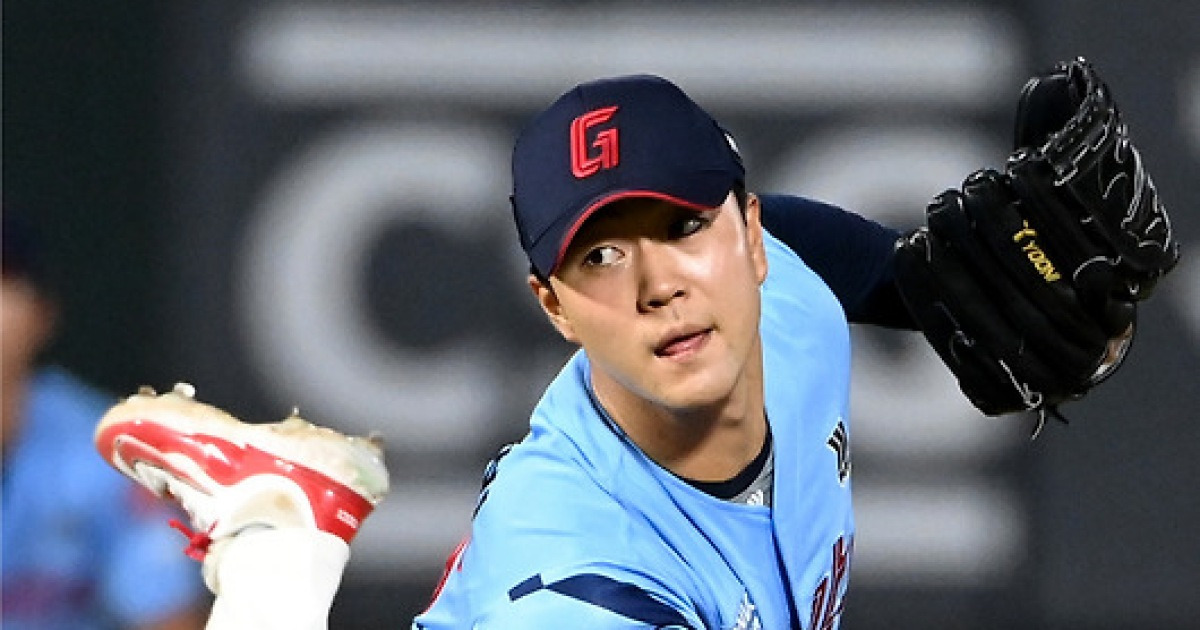 [포토] 윤성빈, 전광판에 찍힌 158Km 직구