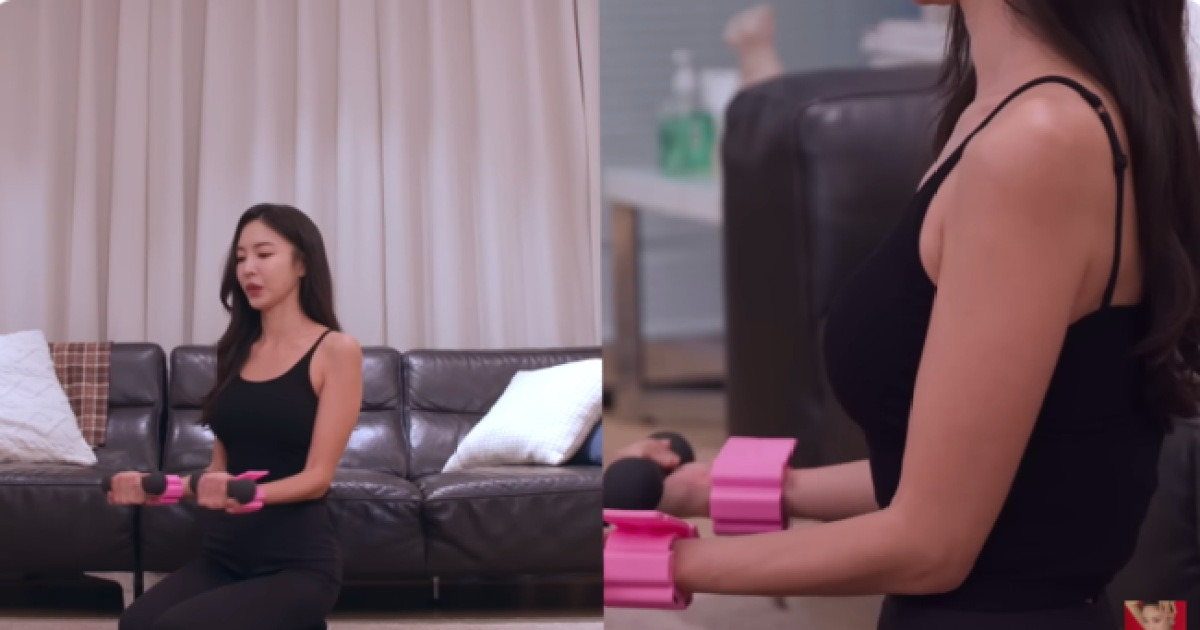 ‘46kg’ NS윤지, 팔뚝살 박살 루틴 공개 “모태 날씬 NO, 결혼 전 60kg 찍어”