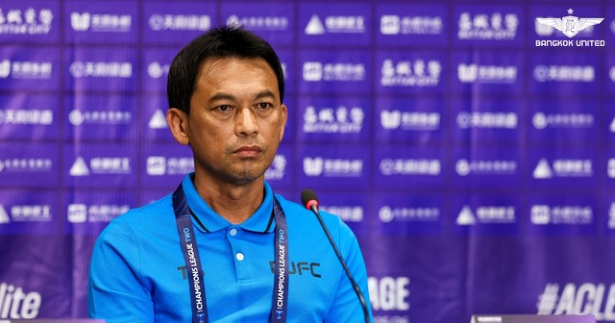 ACLE PO 혈투… 서정원 감독의 청두에 도전장 던진 방콕 유나이티드 감독, "반드시 이긴다" 필승 다짐