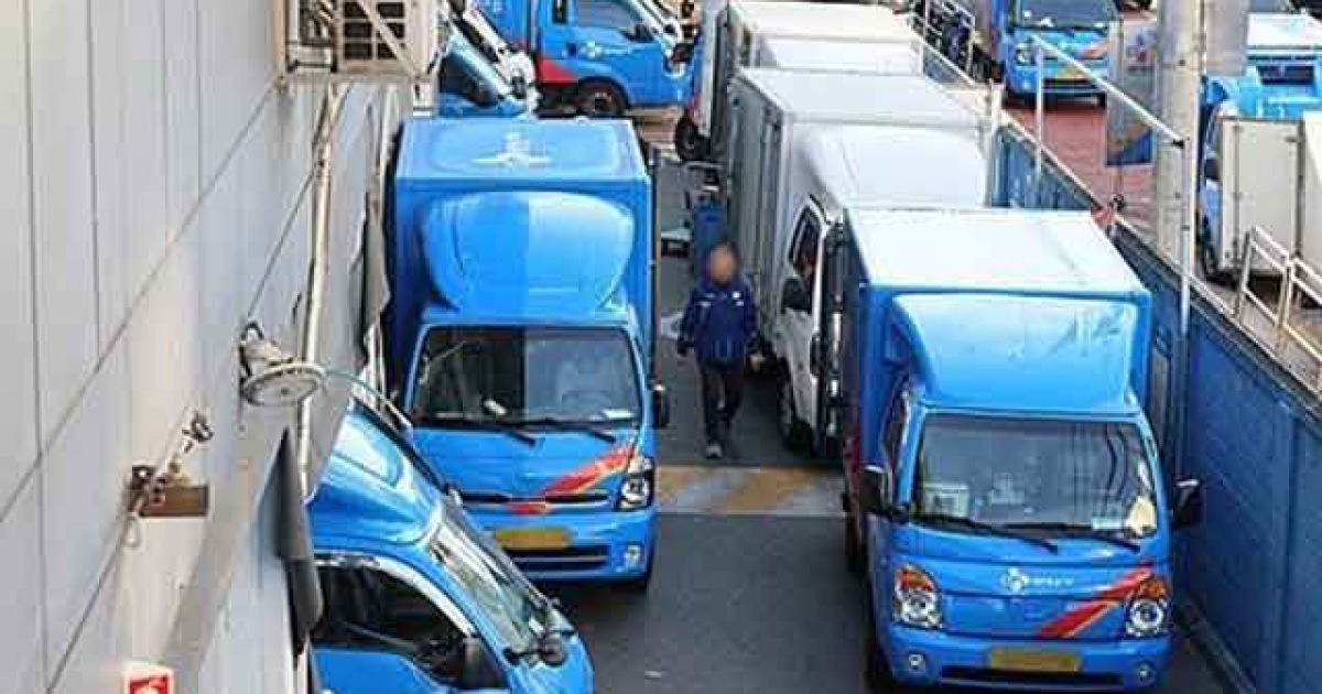 CJ대한통운 택배기사 70% “택배 쉬는 날에 가족여행”