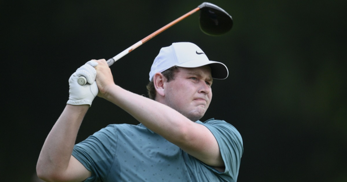 ‘막판 6연속 버디쇼’ 매킨타이어, 8언더파 질주…BMW 챔피언십 1R 선두