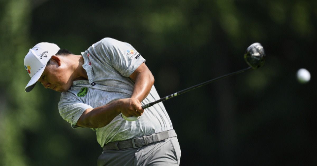 김시우 PO 2차전 2R 22위···최종전 진출 멀어지나