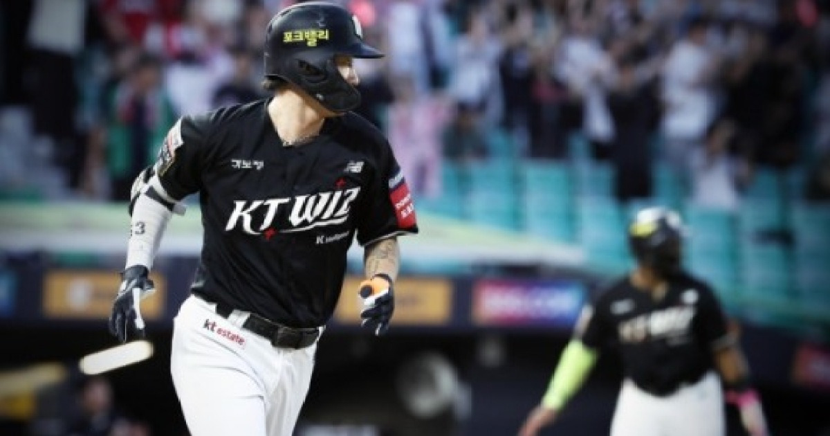 KT 3연패 탈출! 김민혁 결승 2루타+소형준 데뷔 첫 세이브…키움 5-3 제압