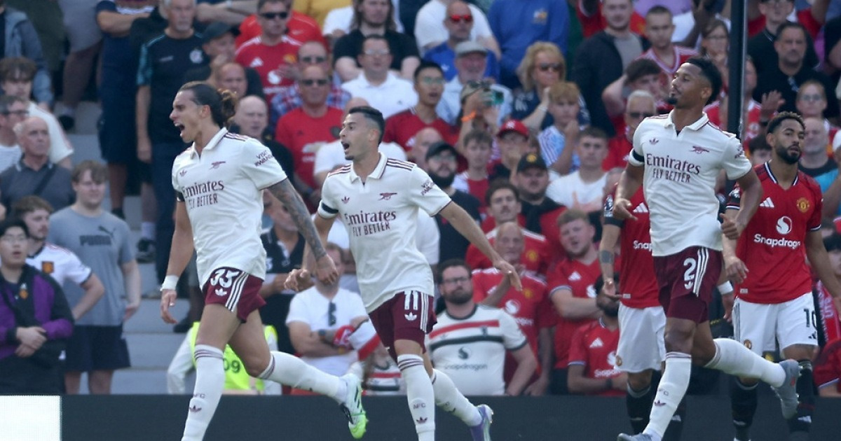 아스널, EPL 개막전서 '슈팅 22개' 맨유에 1-0 승리