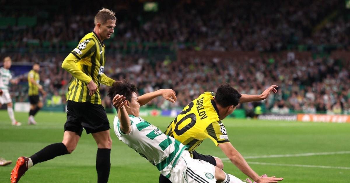 '양현준 교체 출전' 셀틱, UCL PO 1차전서 0-0 '헛심 공방'