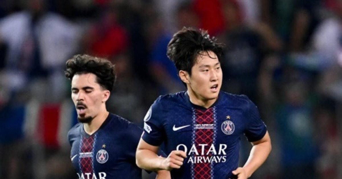 이강인 佛 리그1 후반 10분 활약, 3경기 연속 출전...PSG 1-0 승리