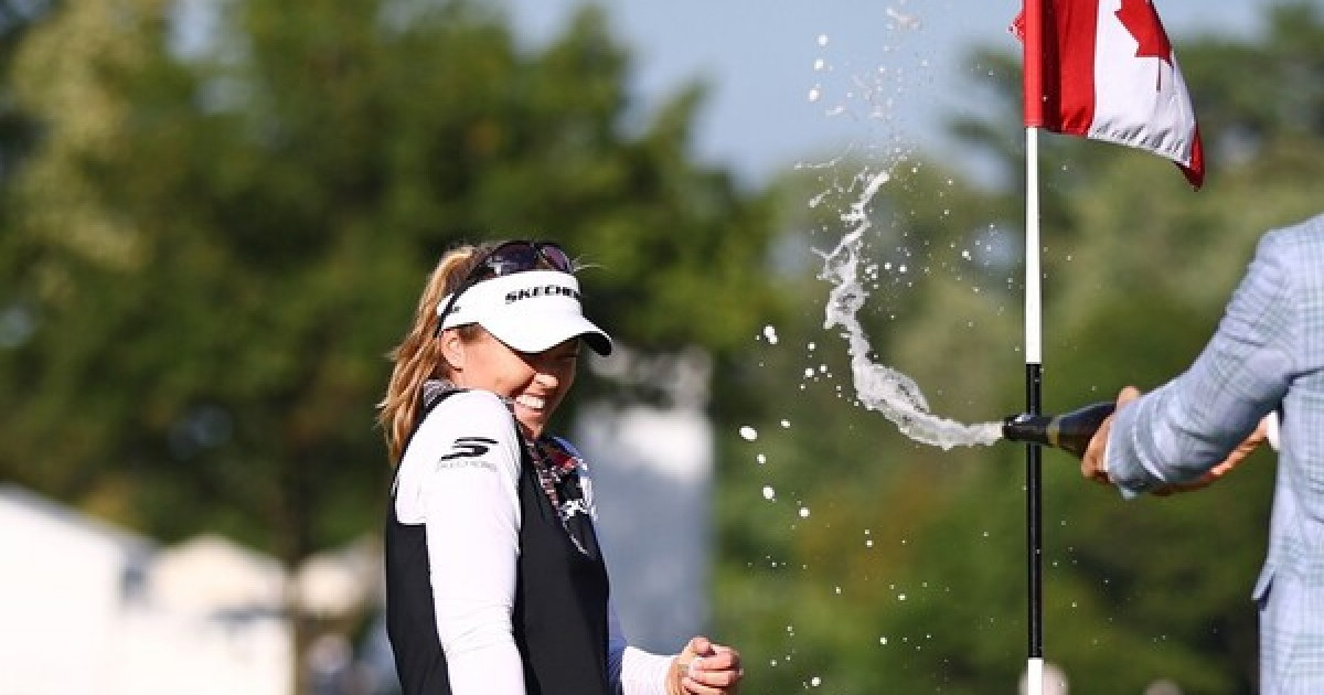 '이민지 제친' 헨더슨, 고향에서 시즌 첫 우승…2년7개월만에 'LPGA 14승째'