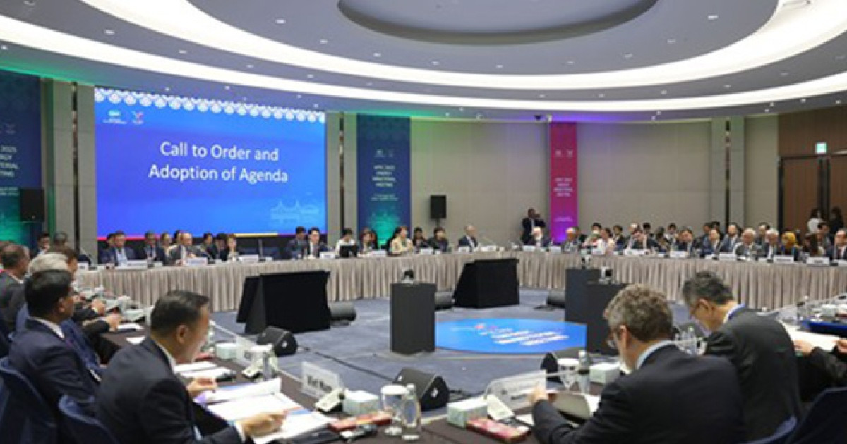 APEC 에너지장관회의 개막…AI시대, 에너지 안보 강화 논의