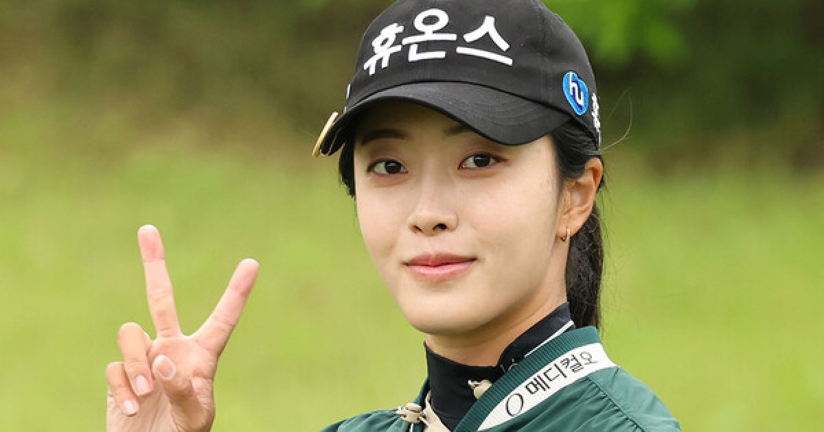 루키 윤혜림 "오늘은 퍼트가 좋아서 정말 행복했어요" [KLPGA KG오픈]