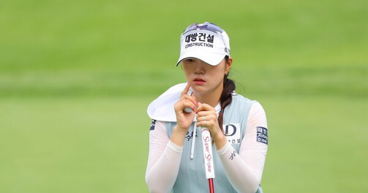 '4연속 톱텐 행진한' 김민선7 "시즌 2승도 충분히 가능" [KLPGA KG오픈]