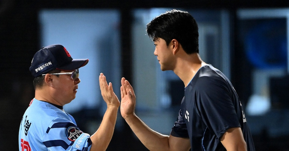 158km 던지는데 훤칠한 1m97 로컬보이 → 9년 멈춘 시계가 움직인다.. 드디어 '승급전' 도달. "더 중요할 때 들어갈 수 있다"