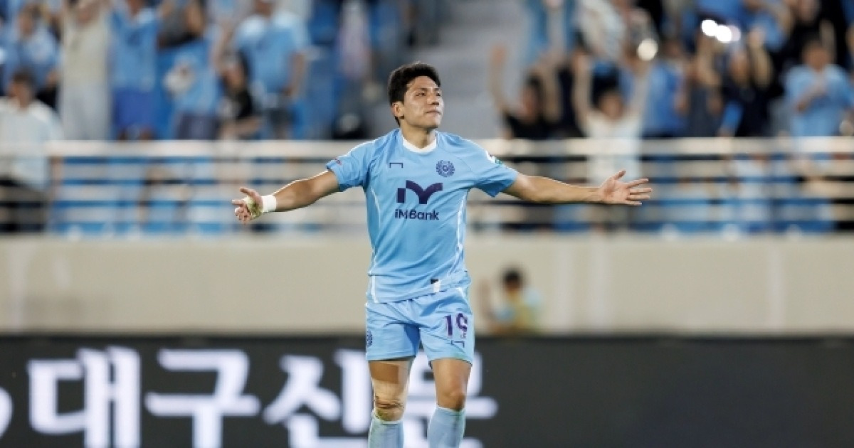 [오피셜] ‘멀티골’ 대구 박대훈, K리그1 28R MVP 선정…이랜드 서재민, K리그2 27R MVP