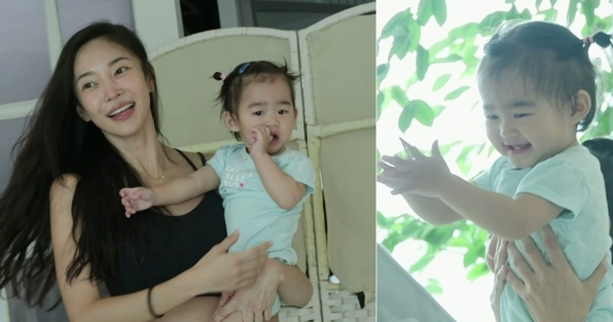 김윤지 “출산 8일부터 운동” 스펙 168cm·47kg‥10kg 딸 안고 스쿼트(슈돌)