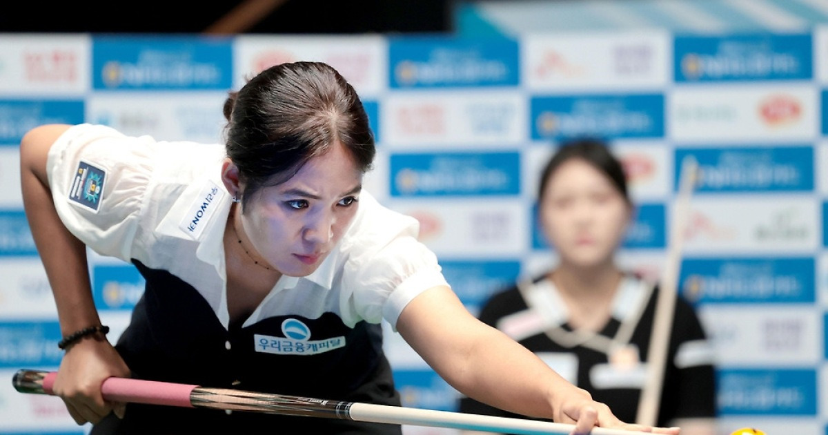 '캄보디아 특급' 스롱, LPBA 3연속 우승 향해 쾌조의 출발