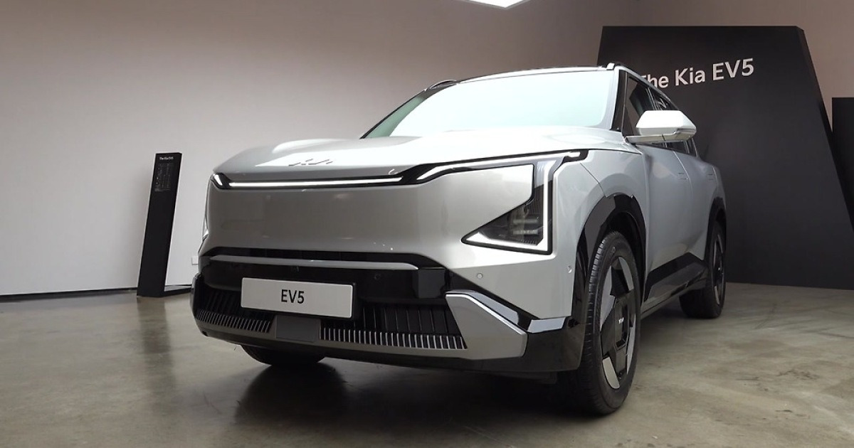 [기업] 기아, 5번째 전용 전기차 'EV5' 국내 출시