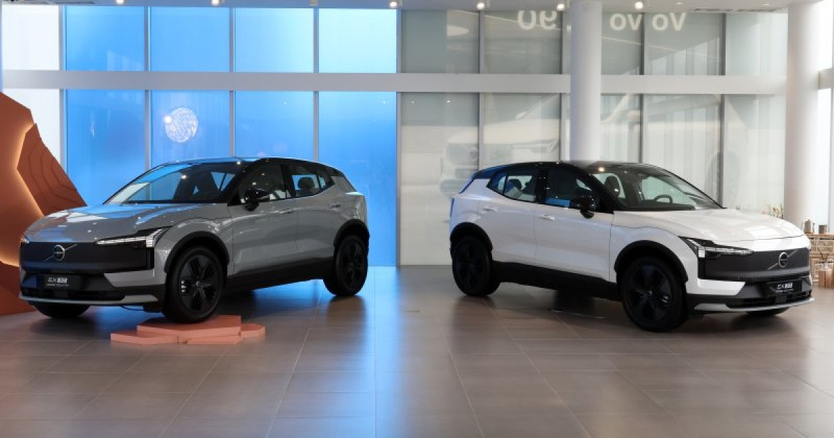 독일 보다 '3800만원' 낮다..볼보 전기 SUV EX30CC 출시