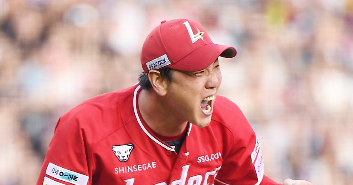 김광현 2000K+8승 달성. SSG 1위까지 잡고 5연승. '생큐 삼성' LG 매직넘버 12[잠실 현장]