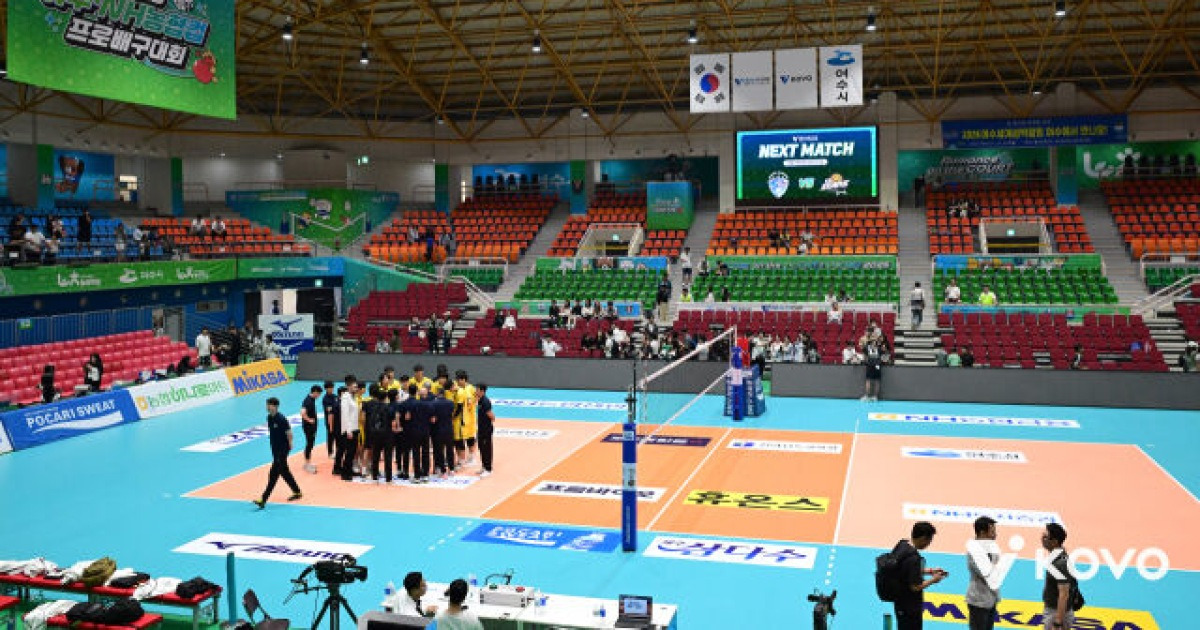 KOVO 공식 발표 “KOVO컵 남자부 전면 취소 결정”