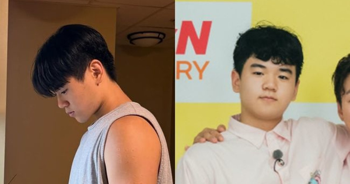 '184cm' 윤후, 모태솔로 탈출 했다더니…20세 벌크업 미쳤다