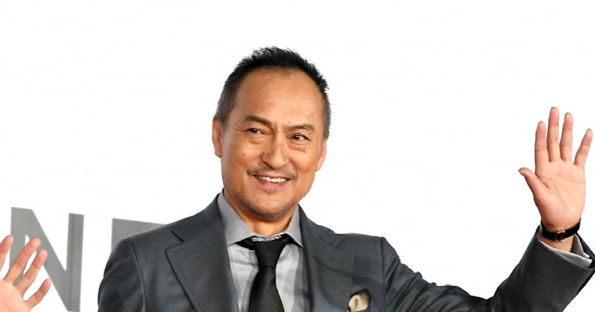 'BIFF' 와타나베 켄, 일본국민 배우의 꽃미소[TEN포토]