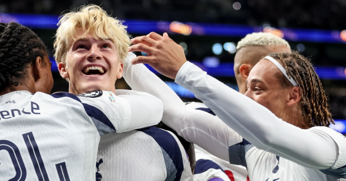 ‘SON 없이도 이긴다’ 토트넘, 3년 만의 UCL 복귀전서 행운의 승리…비야레알 1-0 격파