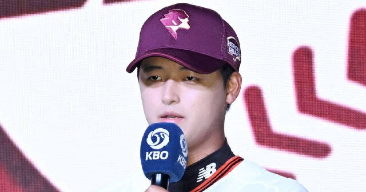 [MD포토] 박준현, '2026 KBO리그 1순위 신인'