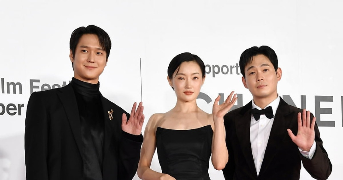 'BIFF' 고경표-위지원-류경수, 영화 '미로'로 만나요[TEN포토]