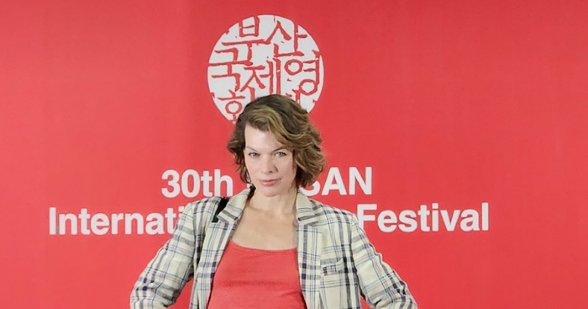 [30th BIFF] 밀라 요보비치 "'프로텍터', 쉽지 않았던 영화…10kg 빠져"