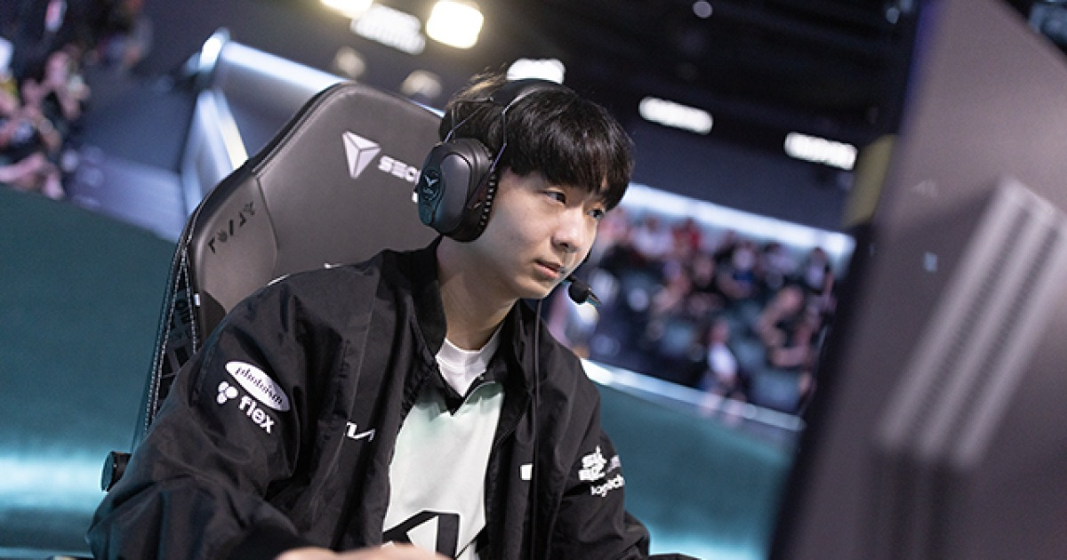 [LCK] DK, 월즈 진출 멸망전 1세트 승리