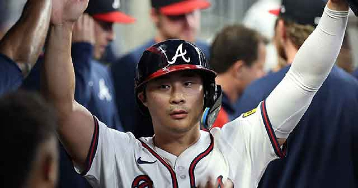 MLB 애틀랜타 김하성, 쾌조의 타격감…10경기 연속 안타