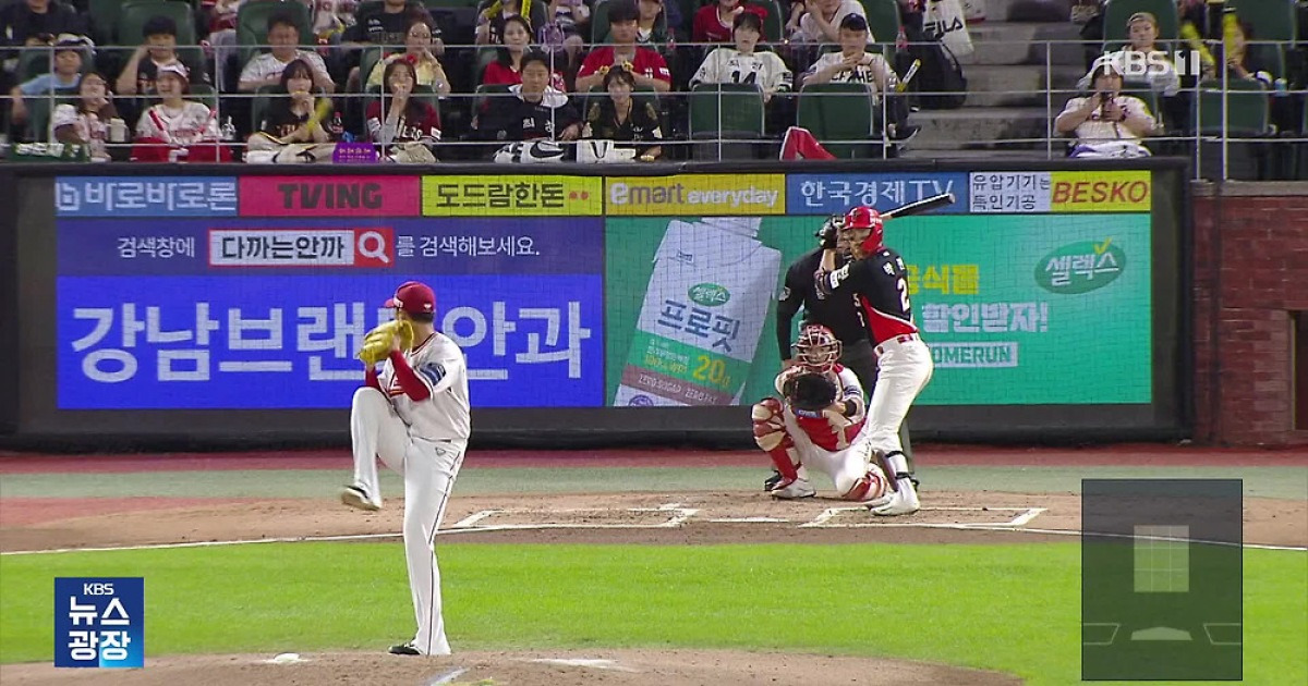 SSG 영건 김건우, 12K 인생투로 KIA 타선 제압