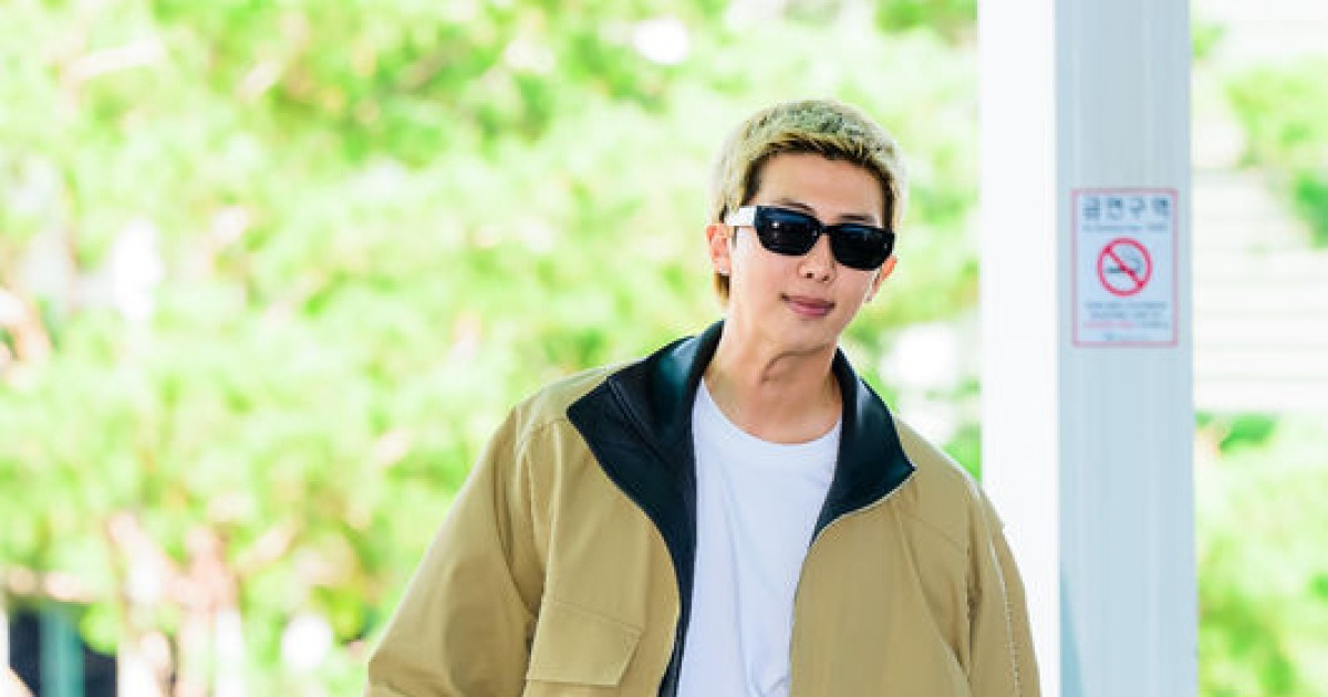 방탄소년단 RM, 밀라노 출발 [사진]