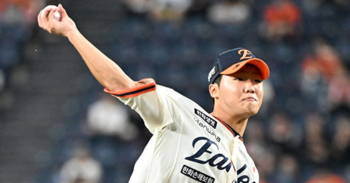 '155km' 정우주 깜짝 호투, 한화 자존심 지켰다…대전서 LG 우승 축포 저지, 팀 역대 최다 '82승' 달성 [대전 리뷰]