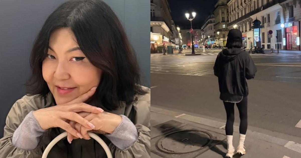 한혜연, 16kg 감량하더니 파리에서도 러닝…"오페라부터 센강까지" [RE:스타]