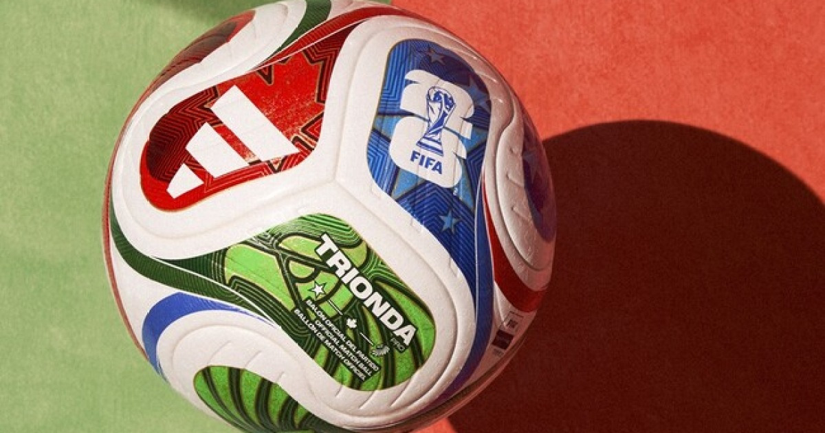 [오피셜] 아디다스, 2026 FIFA 북중미 월드컵 공인구 ‘트리온다’ 공개